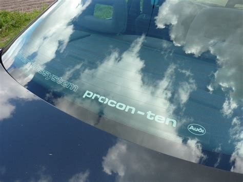 ¿que Era Y Como Funcionaba El Sistema De Seguridad “procon Ten” De Audi Audi 80 90 100