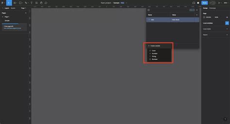 How To Create A Variable In Figma