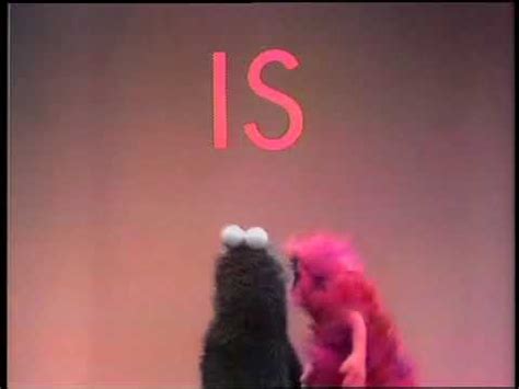 Classic Sesame Street Billy Monster And The Word Is Youtube