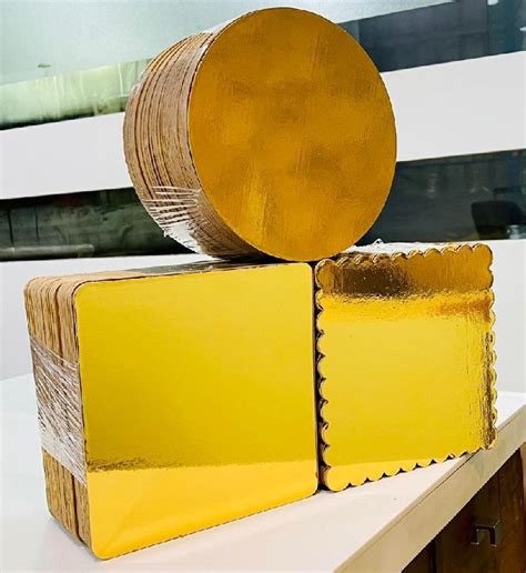 All Hard Board Cake Base Feature Recyclable Condition Excellent