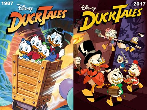 Disneys Ducktales 1987 Vs 2017 By Mnwachukwu16 On Deviantart