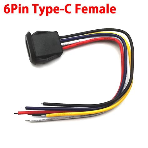 Pin Pin USB Type C Connector High Current Fast Charging