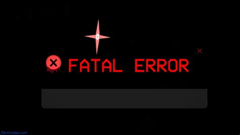 fatal error