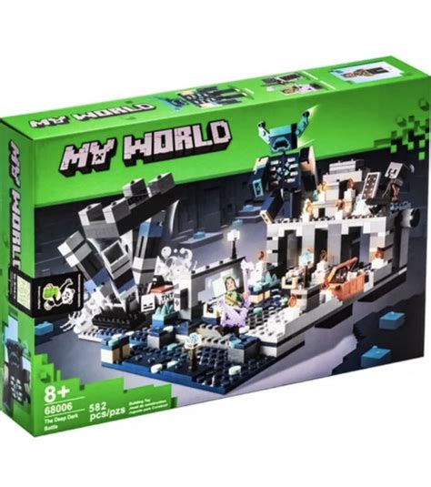 Битва в глубокой тьме битва в тёмной глубине Майнкрафт - купить с ...