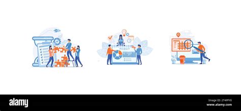 Project Management Workflow Organization Marketing Analysis And Development Project Tracking