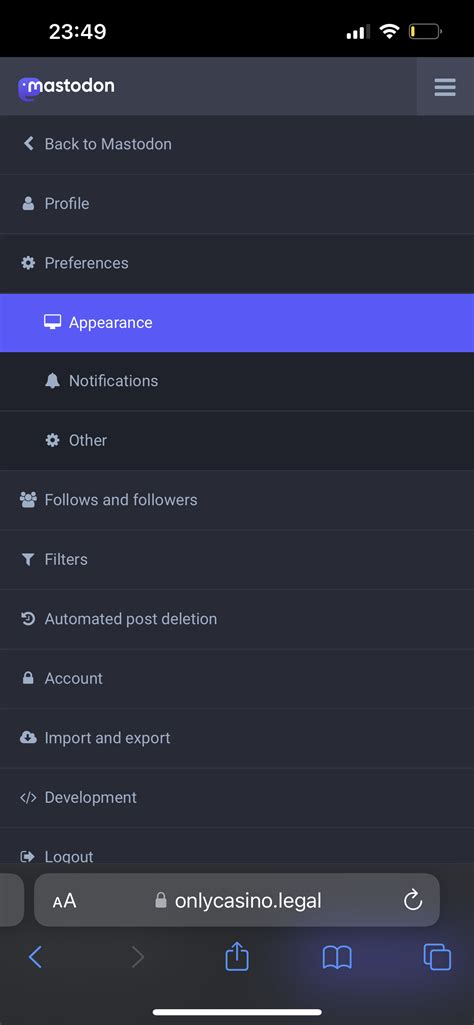 Web Ui Bug For Smaller Screens In Settings · Issue 21279 · Mastodon