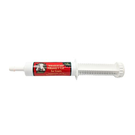 Vitamin E And Selenium Oral Gel For Goats 80 Ml Tube Mineral Buffet By Little Avalon Farm
