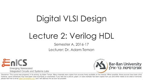 pdf digital vlsi design lecture 1 introduction act the activate