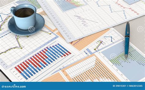 Planning Charts Stock Illustration Illustration Of Shopping