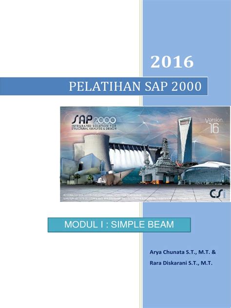Modul Sap 1 Simple Beam Pdf