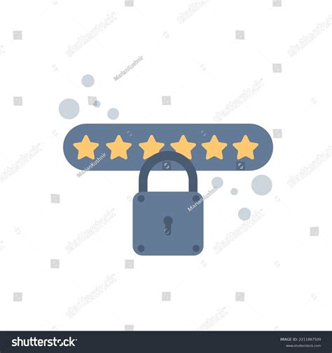 Password Protected Icon Secure Login Concept Stock Vector Royalty Free