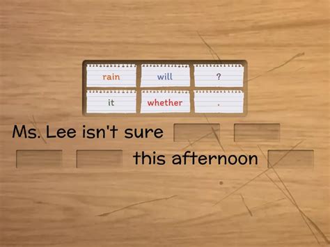 Grammar G9 Whether If子句 Missing Word