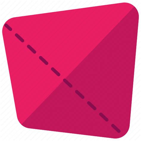 Tetrahedron Geometric Shape Geometry Object Element 3d Icon