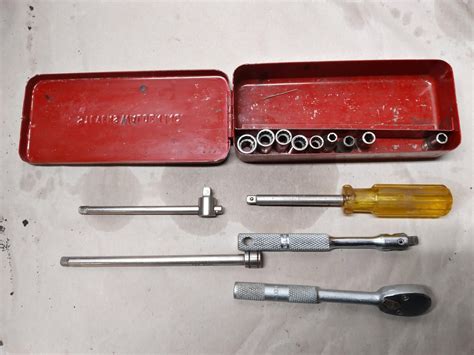 Cute Lil Stevens Walden 1 4 Socket Set R Vintagetools
