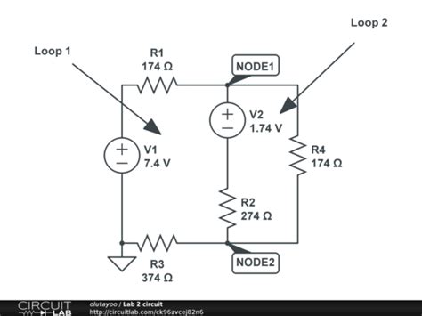 Lab Circuit CircuitLab