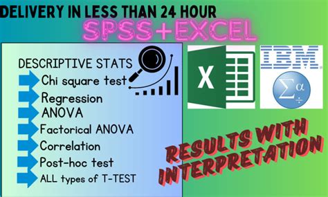 do statistical data analysis using spss and excel by aashi 203 fiverr