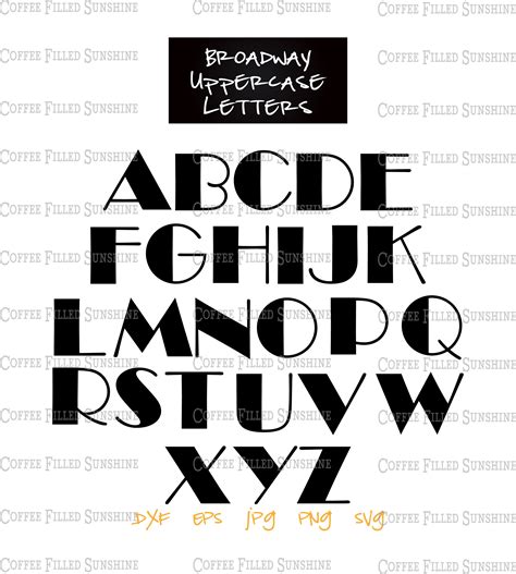 Fonts Similar To Broadway On Canva