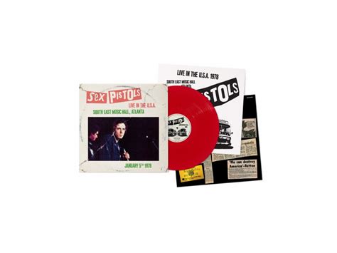 Sex Pistols Live In The Usa 1978 Atlanta Lp Sparkshopcz