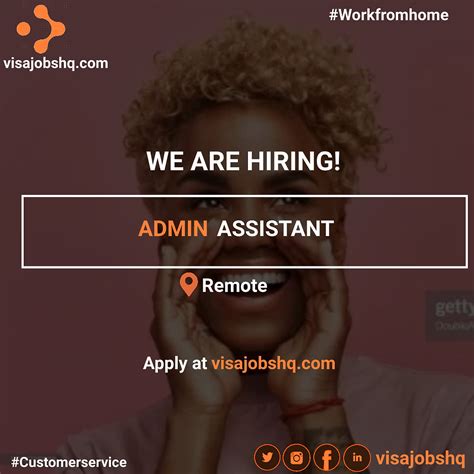 Admin Assistant Work From Home