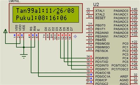 tampilan lcd menggunakan mikro atmega8535 dan bahasa bascom avr