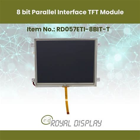 Rd057eti 8bit T 8 Bit Parallel Interface Tft Display White At ₹ 5500 In Thane