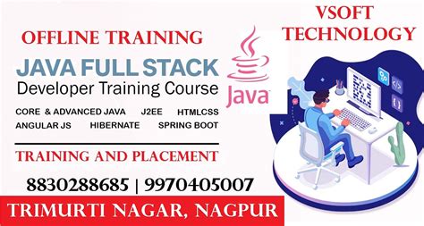 Full Stack Java Developer Training And Vsoft Technology Facebook