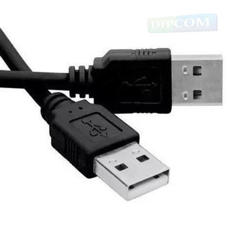 cabo usb macho x usb macho cabo extensor 2 metros shopee brasil
