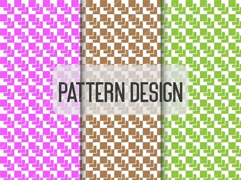 Plantilla De Diseño De Patrones De Telas De Lujo Vector Premium
