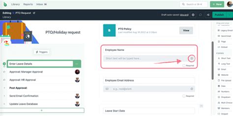 How To Use Form Fields In A Workflow In Process Street