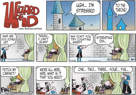 The Latest “wizard Of Id” Comics By Parker And Hart Odd News