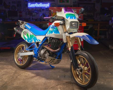 The Fancy Dr 670cc Suzuki Dr650 Supermoto Bikebound