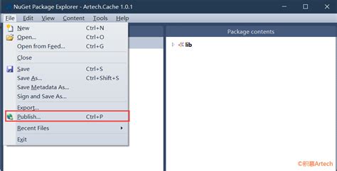 nuget包管理：使用nuget package explorer制作、发布包到nuget服务器以及从nuget服务器删除包的方法 ›