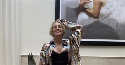 샤론 스톤 성추행 피해 고백 얼굴 앞에서 신체 일부 노출