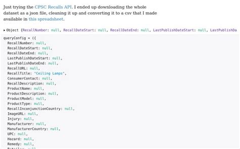 Product Recall Api Chris Viau Observable