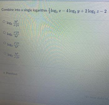 Answered Combine into a single logarithm log log y logą z O g O log yª O