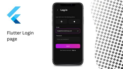 Flutter Ui Login Screen Ui Speed Code Youtube