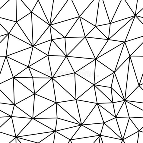 Seamless Vector Background From Cells Irregular Mosaic Backdrop Stock Vector Illustration Of