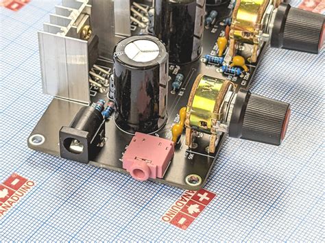 Stereo Tda2030 Audio Amplifier Diy Soldering Kit With Tone Control V1 2 Canaduino®