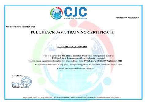 Java Fullstackdeveloper Springboot Angular Hibernate Learningjourney Ram Danave