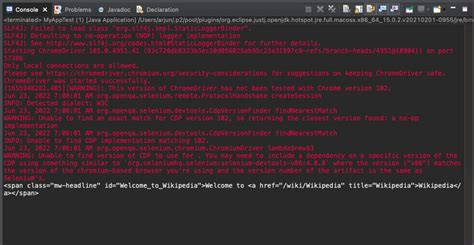Get Outer Html Of Web Element Selenium Java