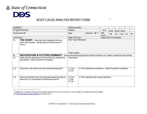 Root Cause Report Template PROFESSIONAL TEMPLATES PROFESSIONAL TEMPLATES