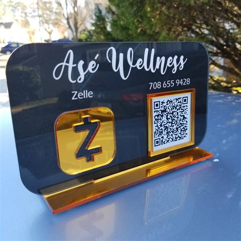 Zelle Qr Code Sign Cashapp Qr Code Sign Venmo Qr Code Sign Etsy