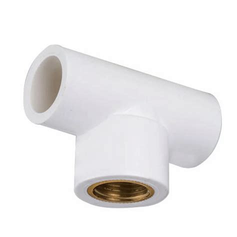 Rv Gold 1 Inch Upvc Brass Insert Tee At ₹ 22piece In Rajkot Id