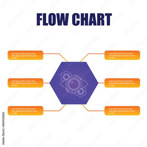 Vector Illustration Infographics Graphs Charts Flow Chart Editable Stock Vector Adobe Stock
