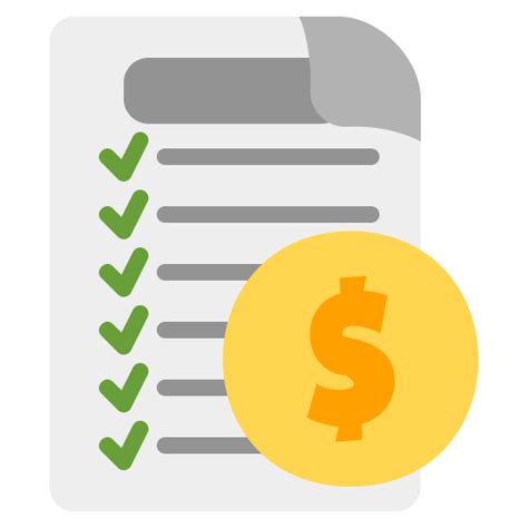 Invoice Generic Flat Icon