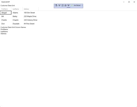 Datagrid Not Displaying In Winui Desktop Issue Microsoft Microsoft Ui Xaml Github