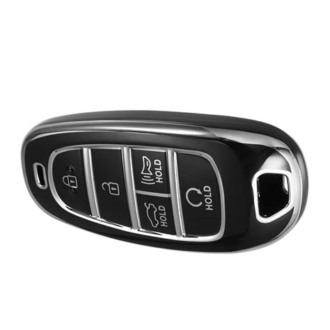 Unique Bargains Key Fob Cover For Ford C Max Escape 5 Buttons Tpu Black