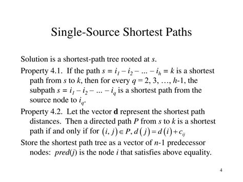 Ppt Chapter 4 Shortest Path Label Setting Algorithms Powerpoint