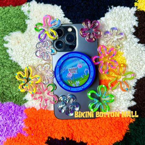 Spongebob Jellyfish Field Magnetic Phone Grip