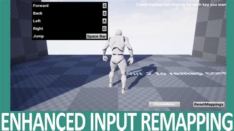 Remapping Enhanced Input Action Ue4 426 Free Download Youtube